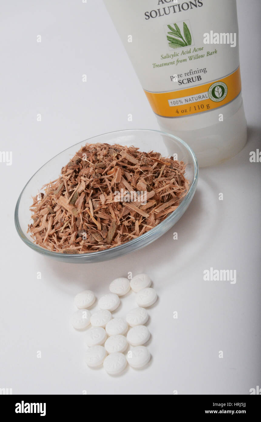 Willow bark aspirin hi-res stock photography and images - Alamy