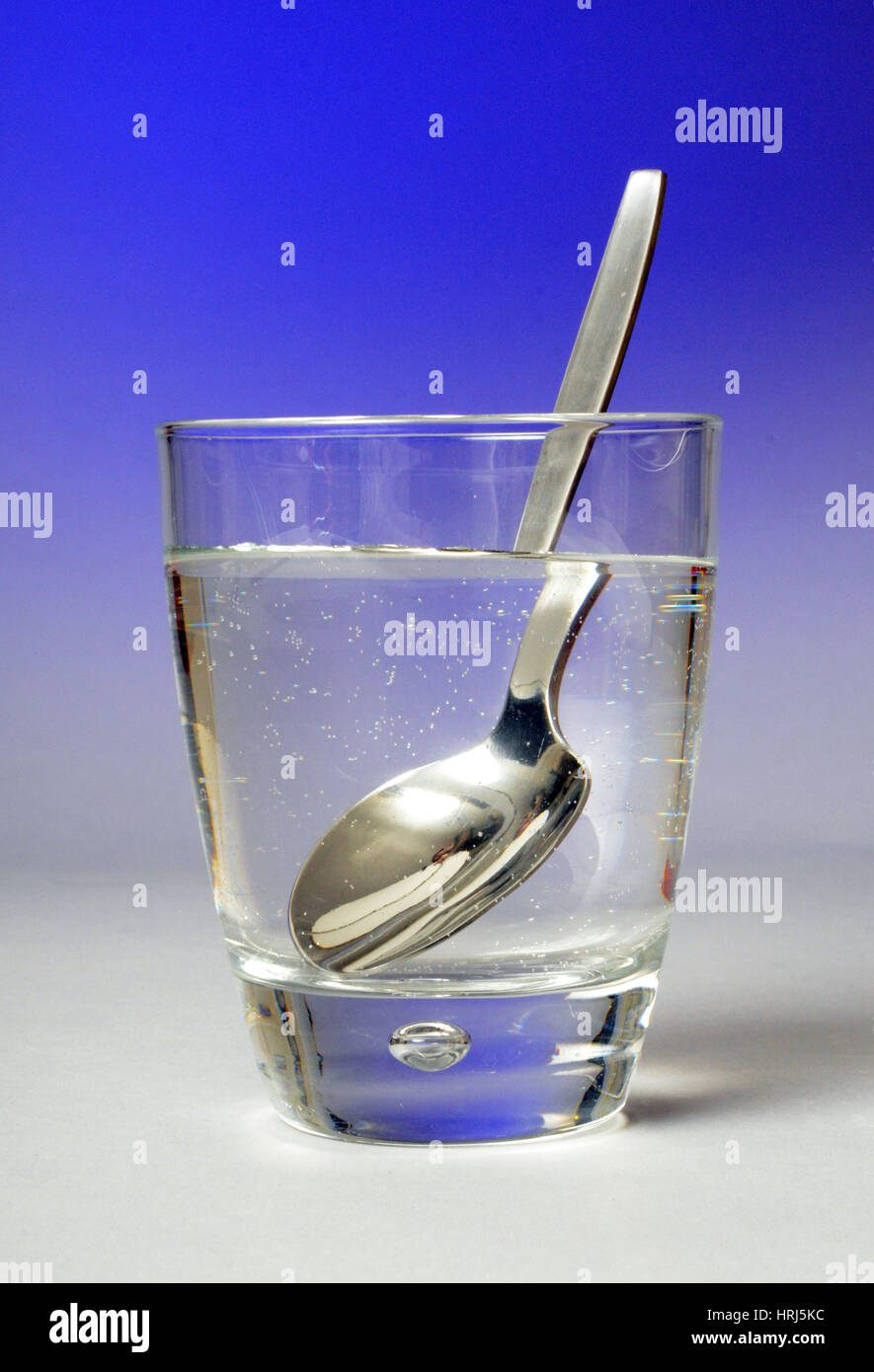 Water refraction spoon hi-res stock photography and images - Alamy