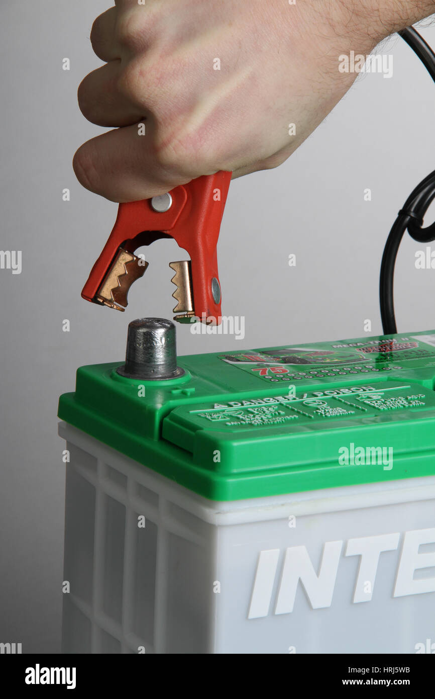 Battery terminals hi-res stock photography and images - Alamy