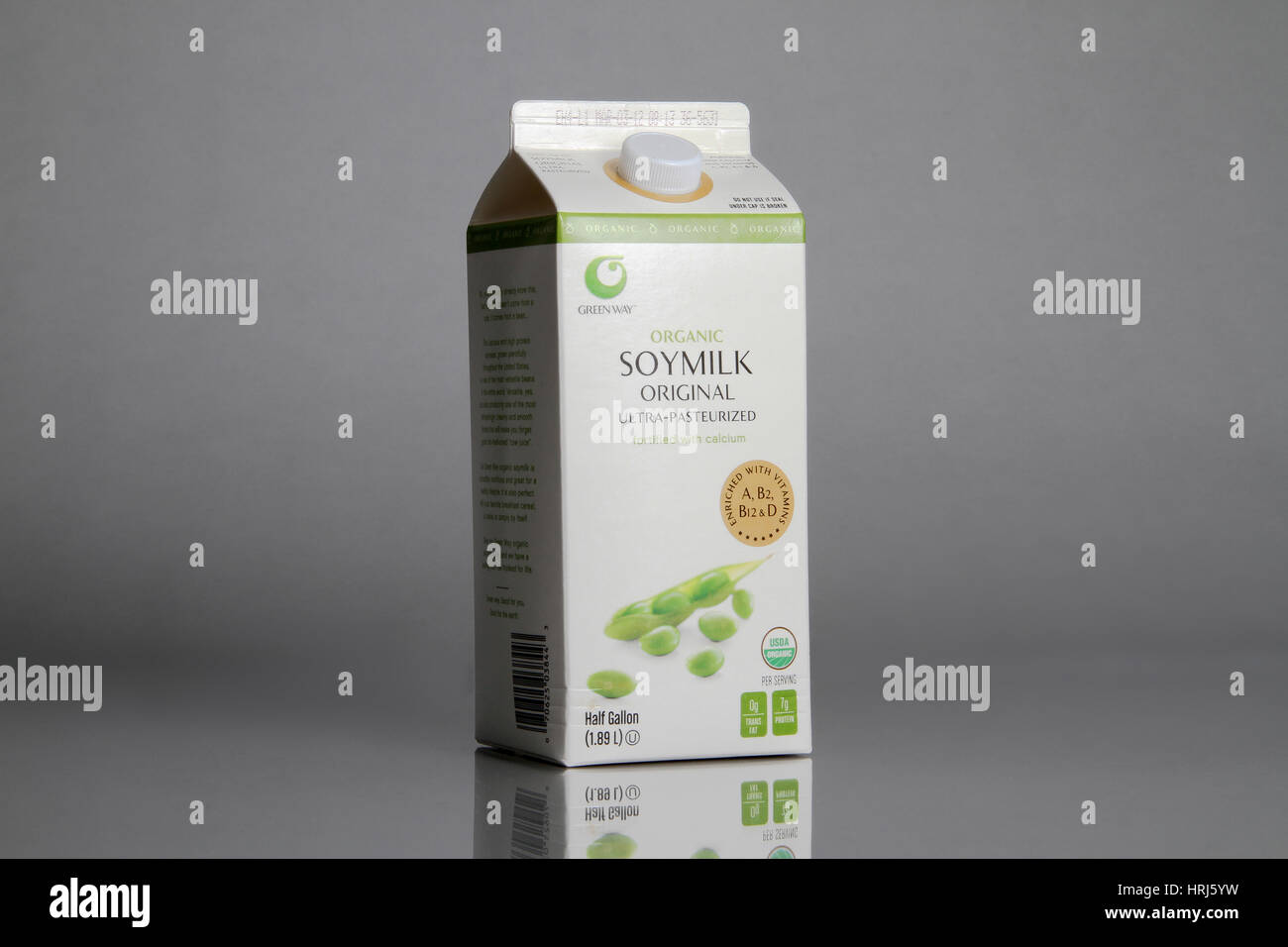 Soya milk healthy carton hi-res stock photography and images - Alamy