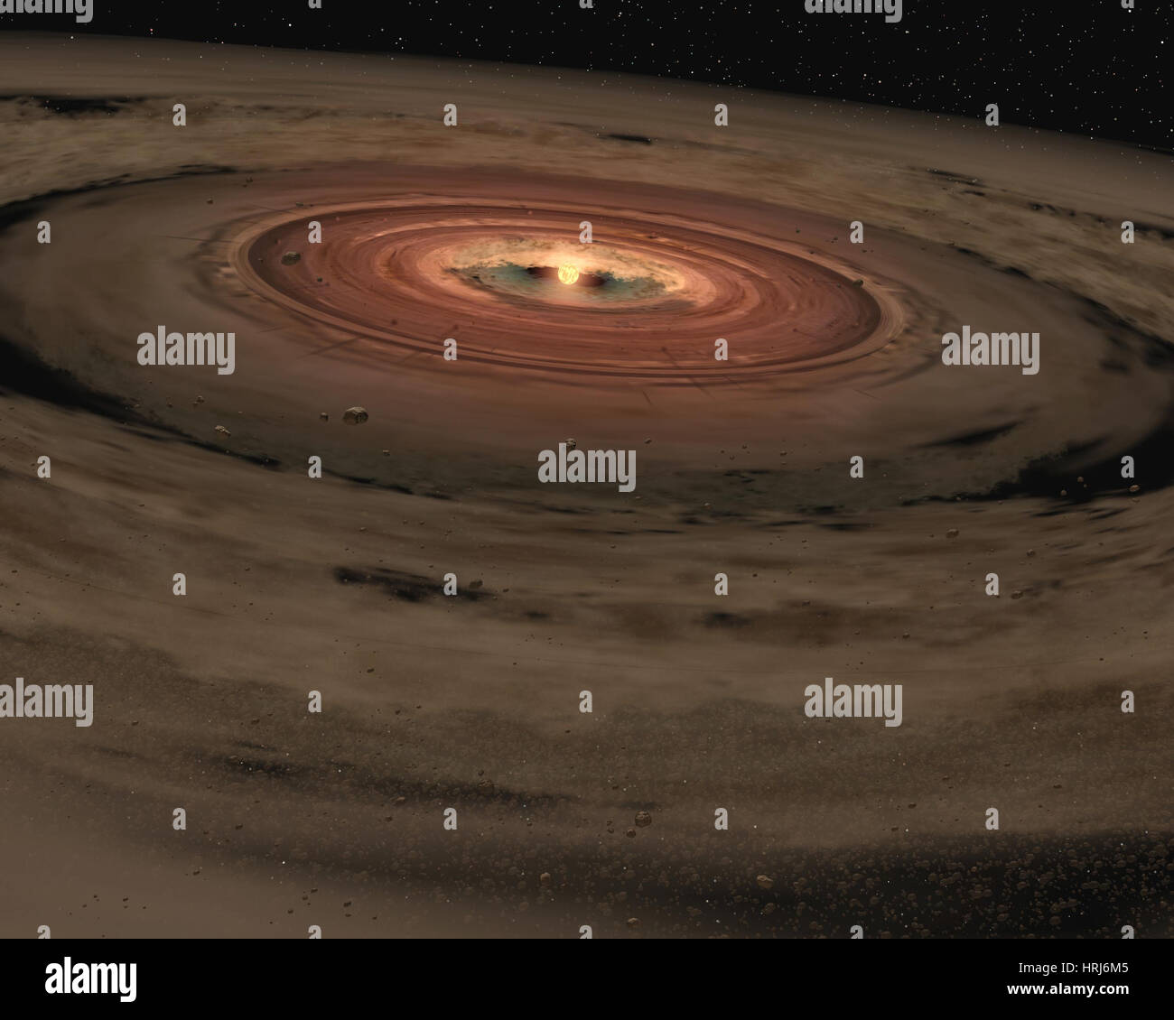 OTS 44, Brown Dwarf, Birth of an Unusual Planetary System Stock Photo - Alamy