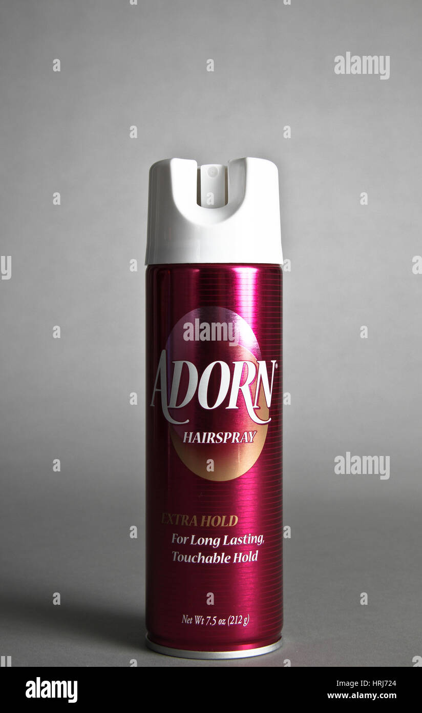 Can hairspray hi-res stock photography and images - Alamy