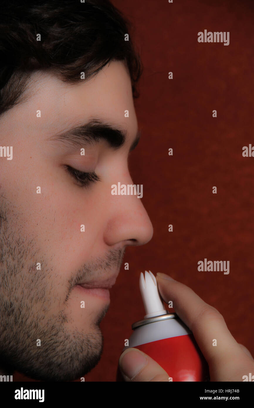 Inhaling oxide hi-res stock photography and images - Alamy