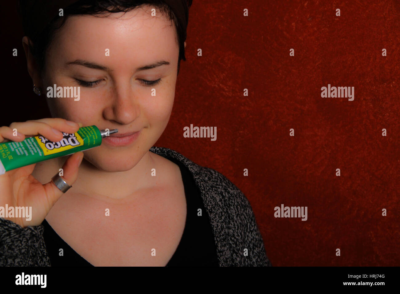 Addiction glue hi-res stock photography and images - Alamy