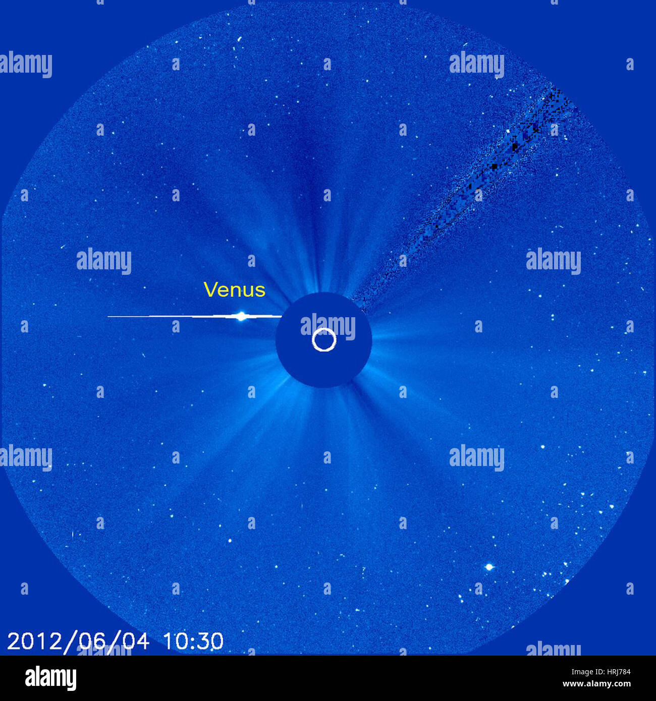 Venus Transit, 2012 Stock Photo - Alamy
