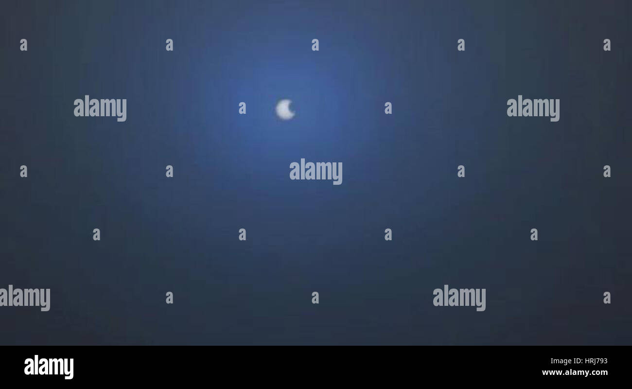 Mars Moon Phobos Passes in Front of Sun's Face Stock Photo - Alamy