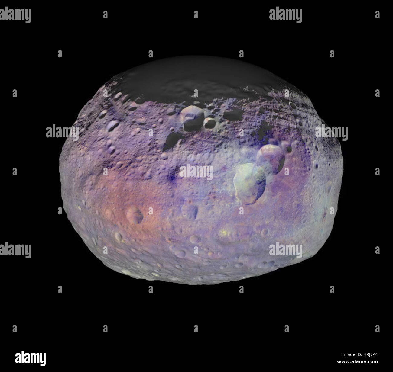 4 Vesta, Asteroid Vesta, Coat of Many Colors Stock Photo - Alamy