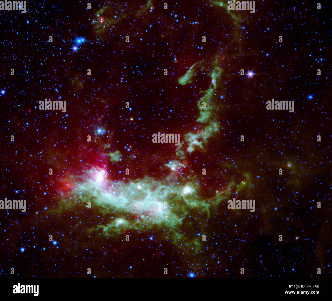 Henize 206, Star Formation Stock Photo - Alamy