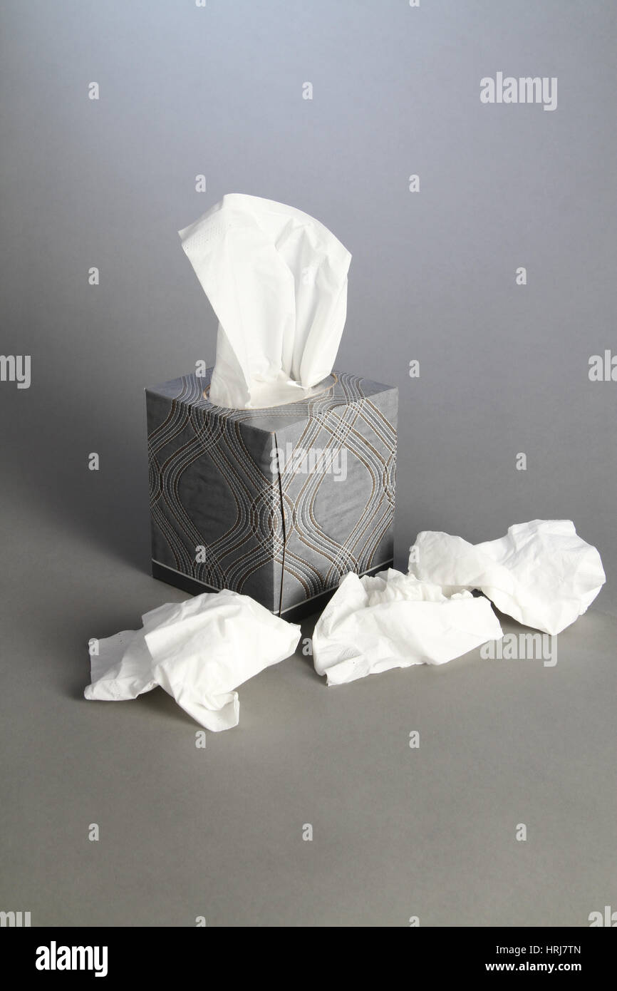 Used tissues crying hi-res stock photography and images - Alamy