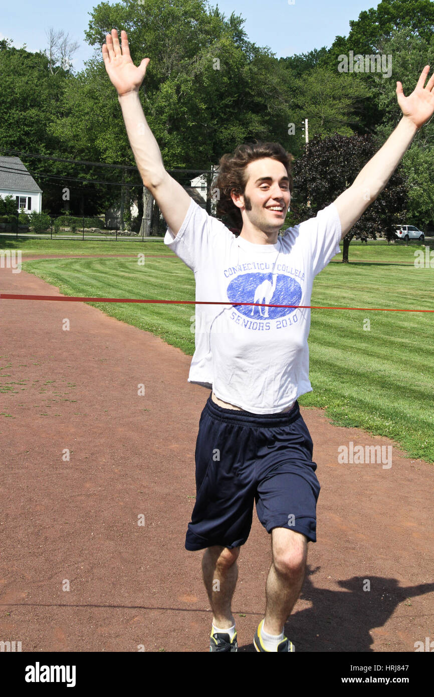 Finish line victorious hi-res stock photography and images - Alamy