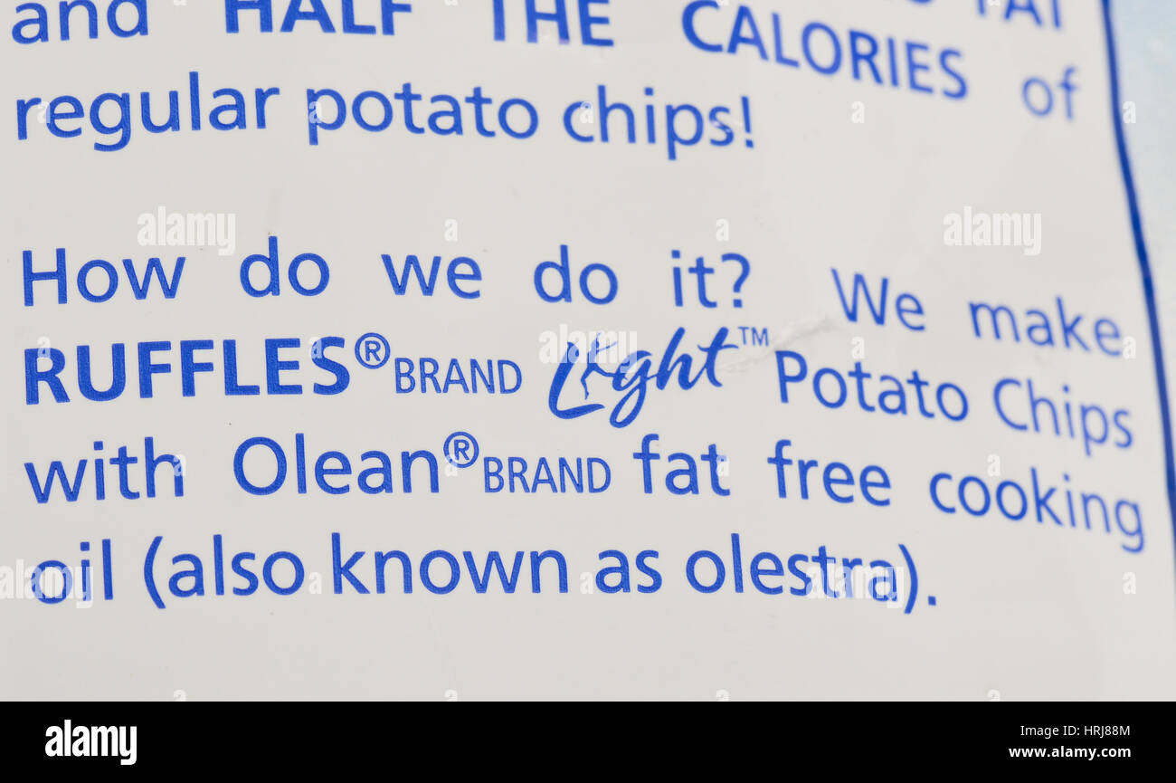 Olestra hi-res stock photography and images - Alamy