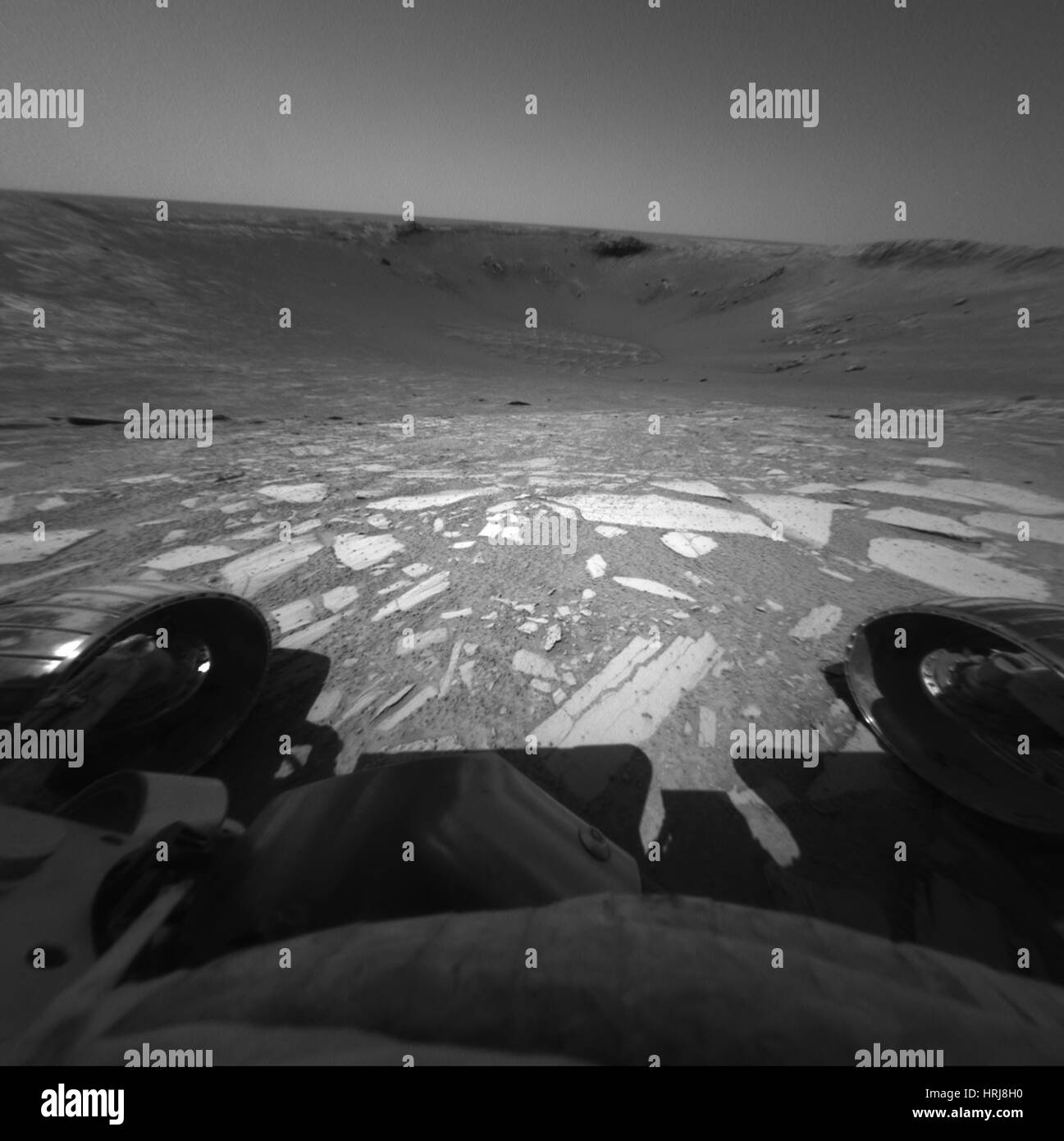 Mars Exploration Rover Opportunity Mission, Endurance Crater Stock ...