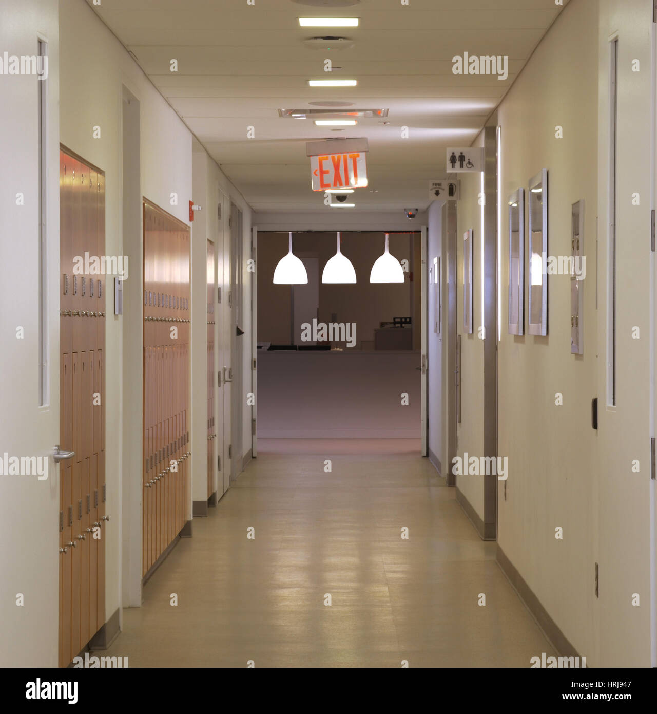 Interior of a Hospital Stock Photo - Alamy