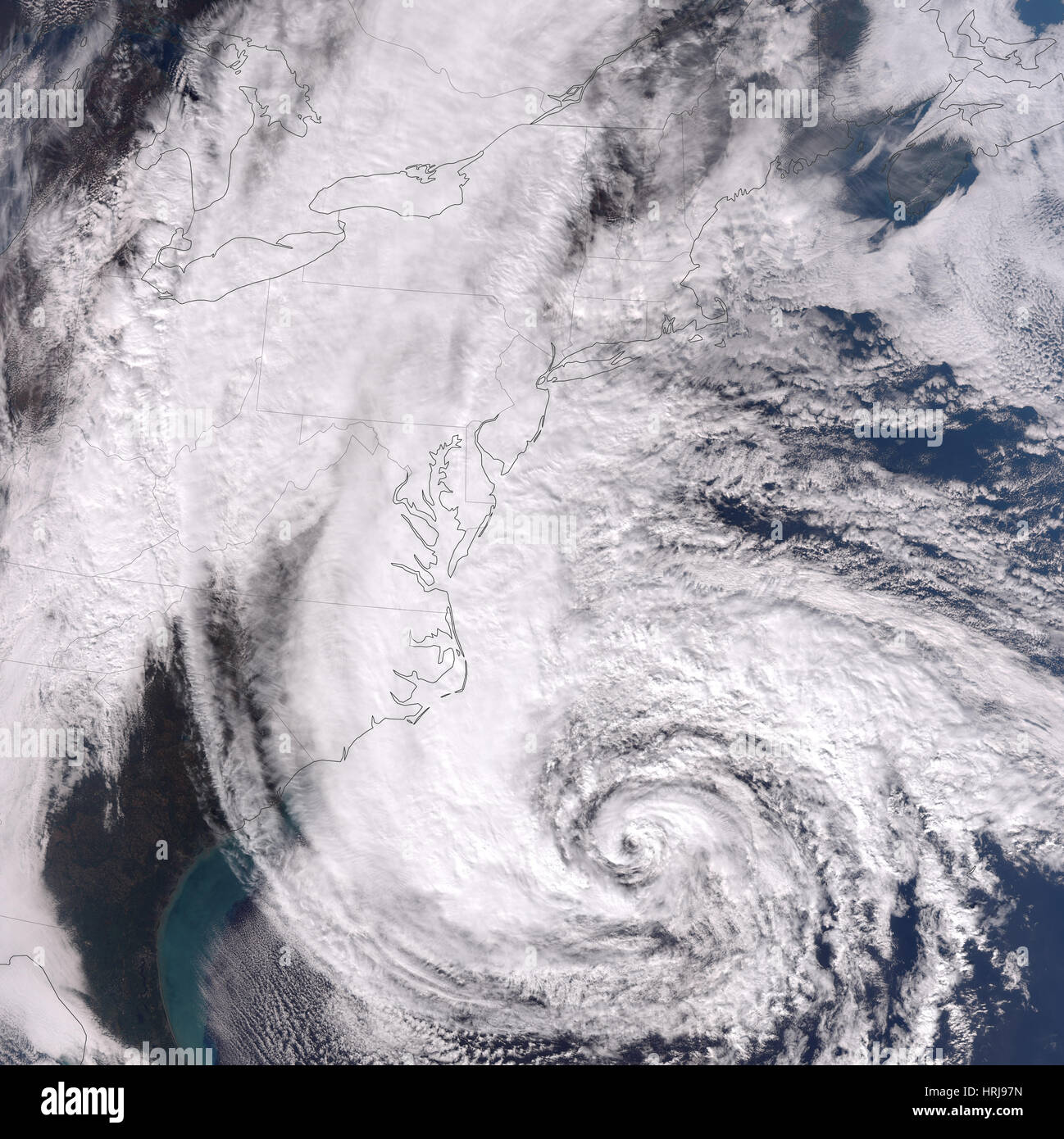 Infrared satellite hurricane hi-res stock photography and images - Alamy