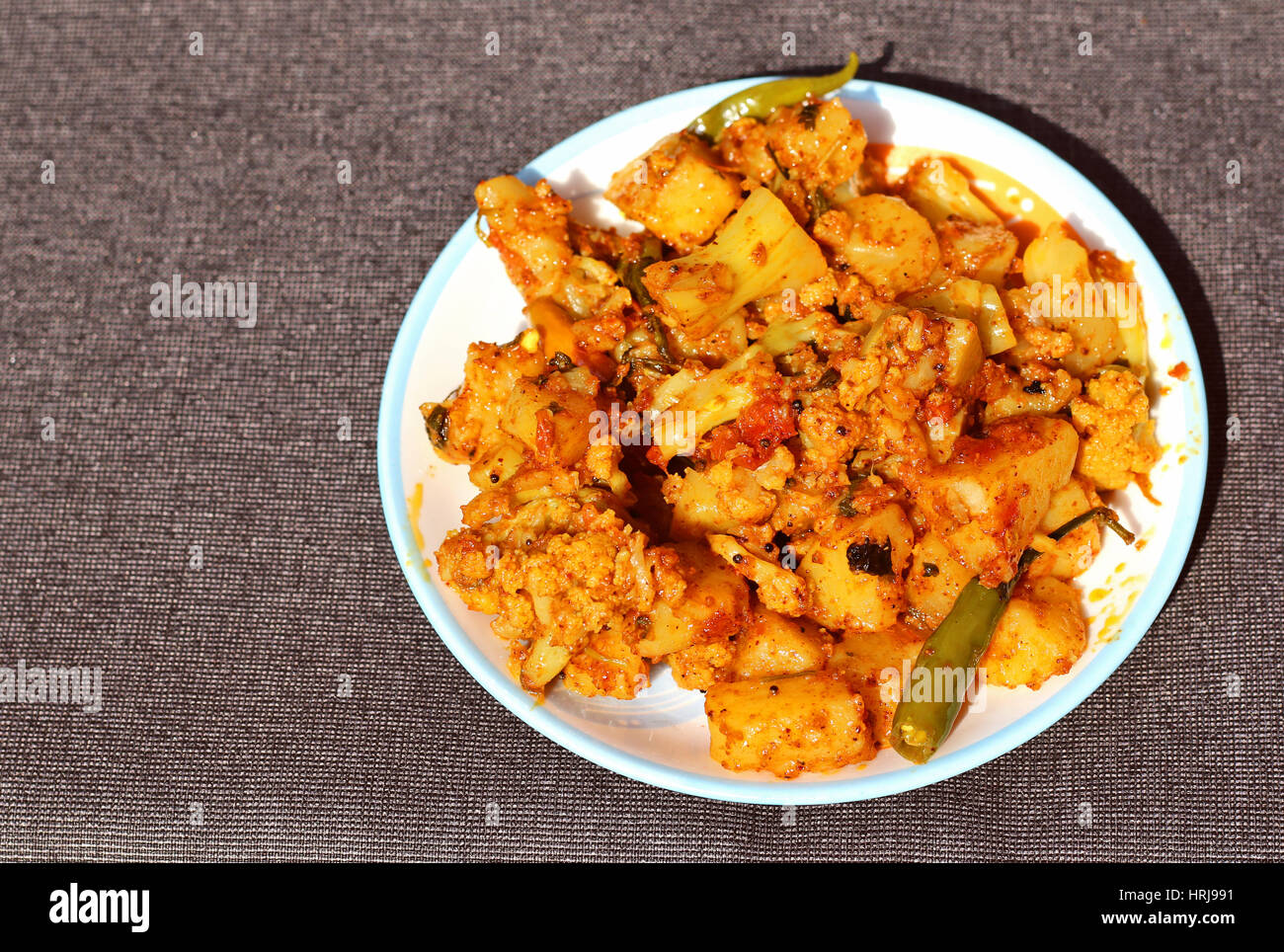 Alu beans sabzi hi-res stock photography and images - Alamy
