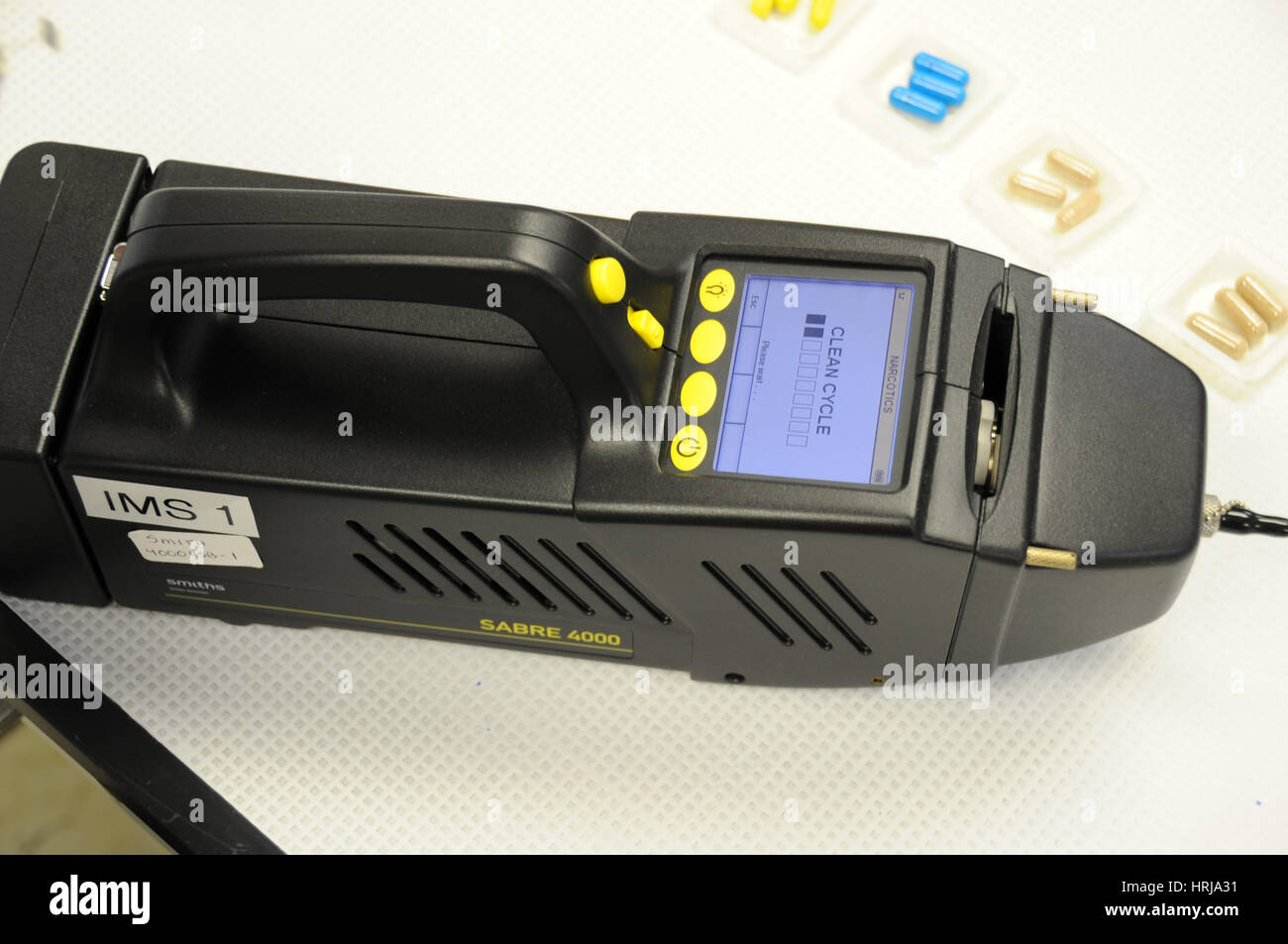 Trace Detector, Portable Screening Device Stock Photo - Alamy