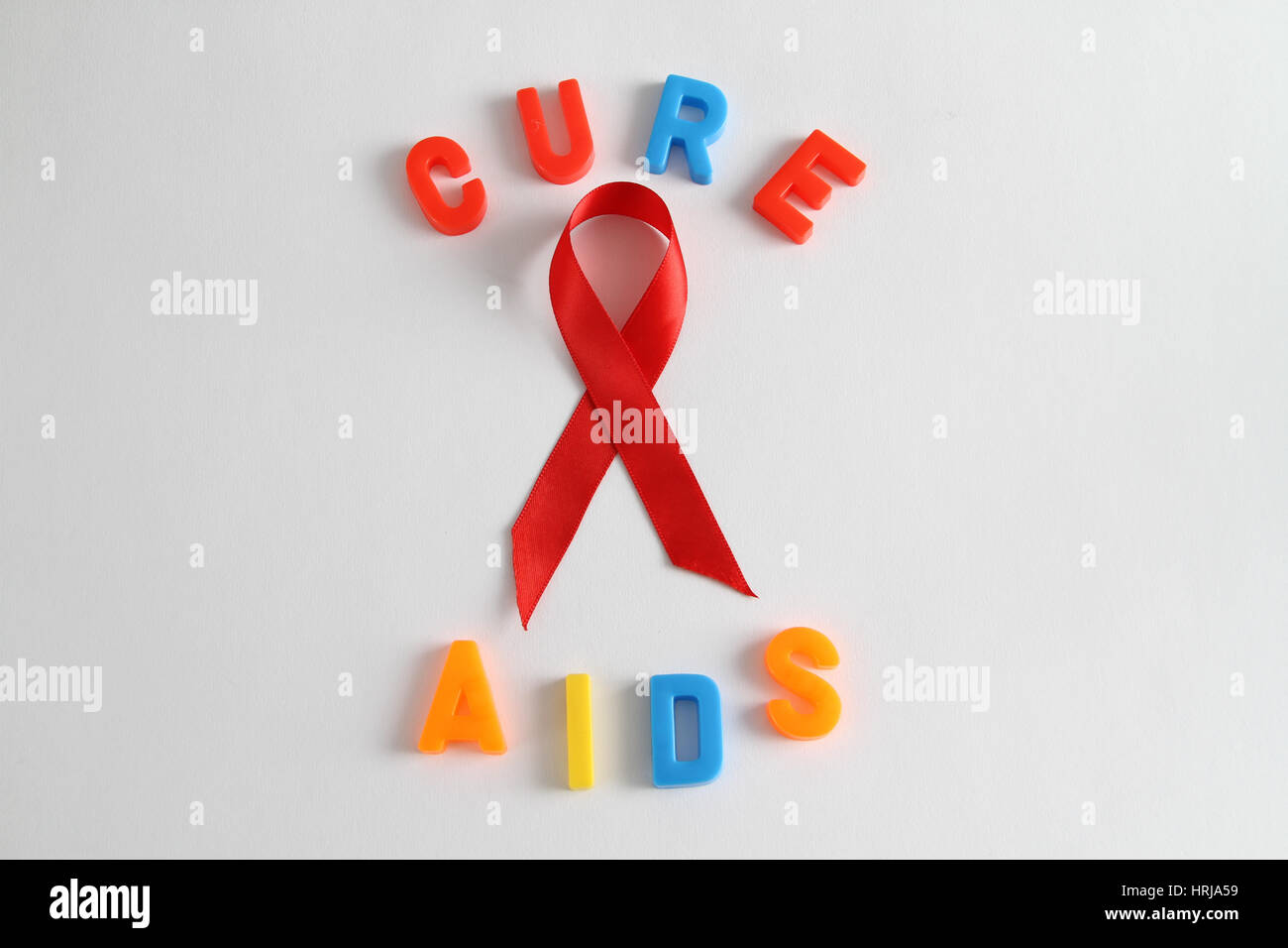 AIDS Awareness Symbol Stock Photo - Alamy