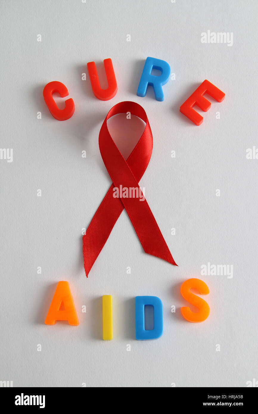 AIDS Awareness Symbol Stock Photo - Alamy