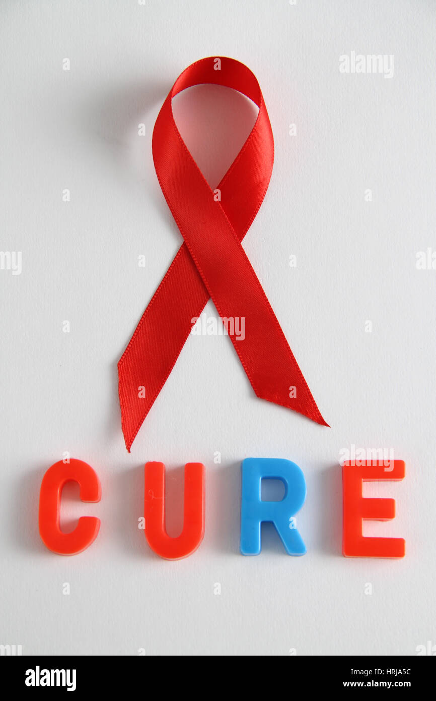 AIDS Awareness Symbol Stock Photo - Alamy