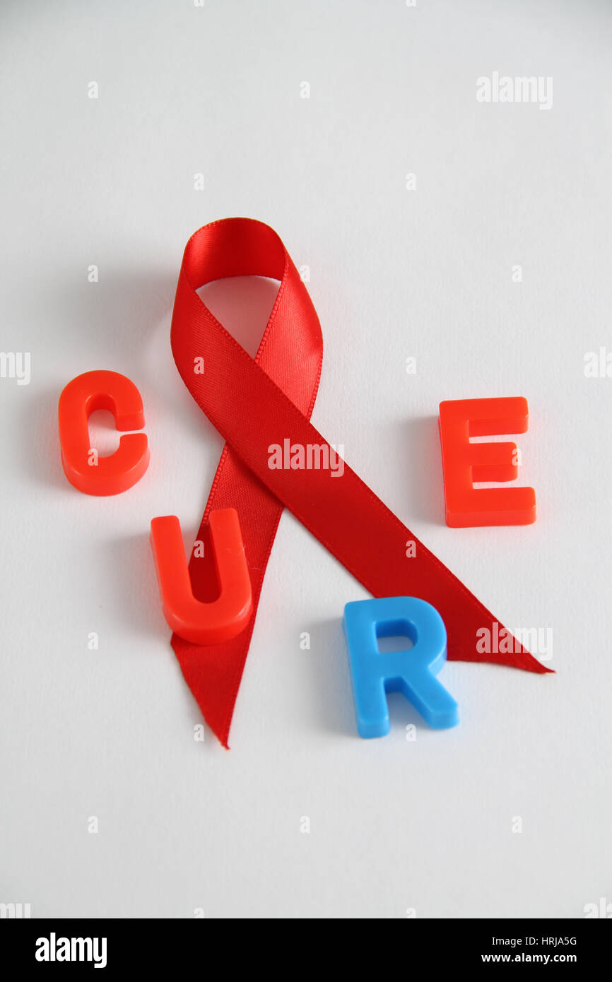 AIDS Awareness Symbol Stock Photo - Alamy