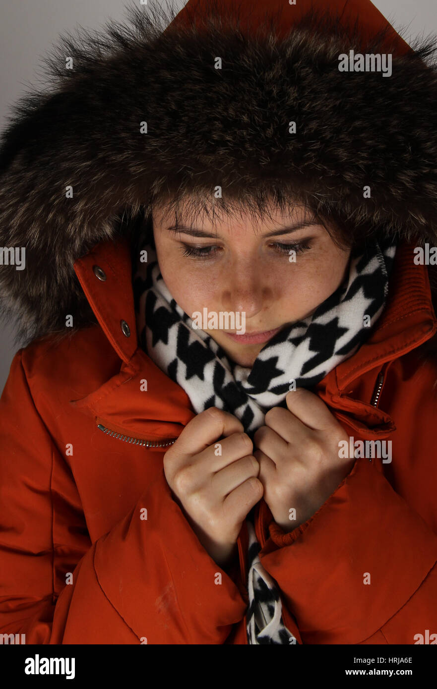 Bundled up for hi-res stock photography and images - Alamy