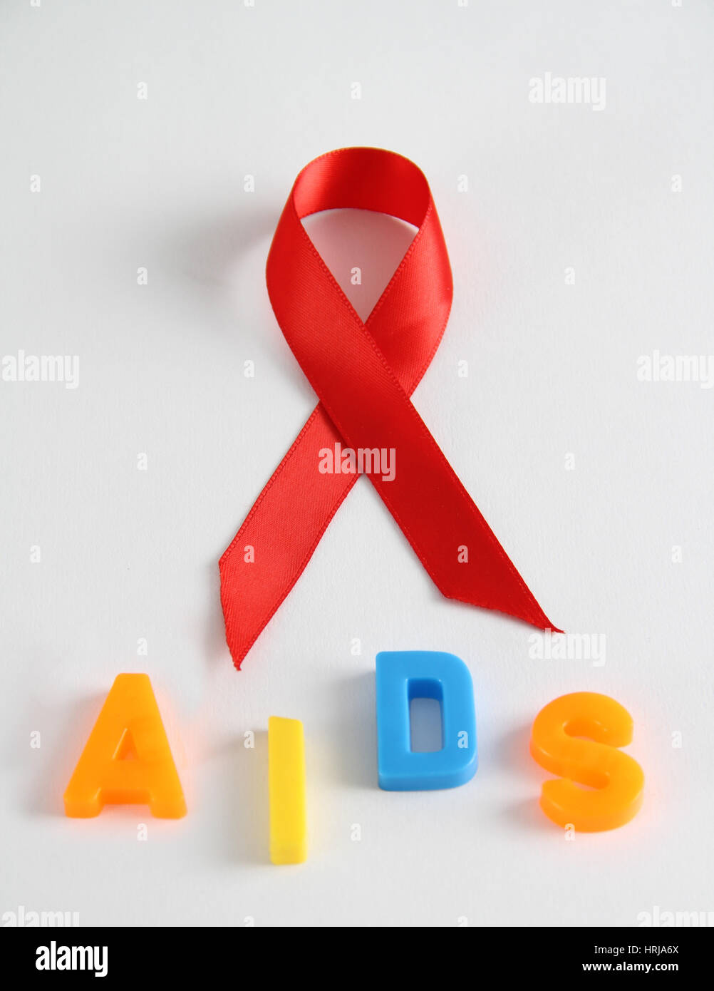 AIDS Awareness Symbol Stock Photo - Alamy