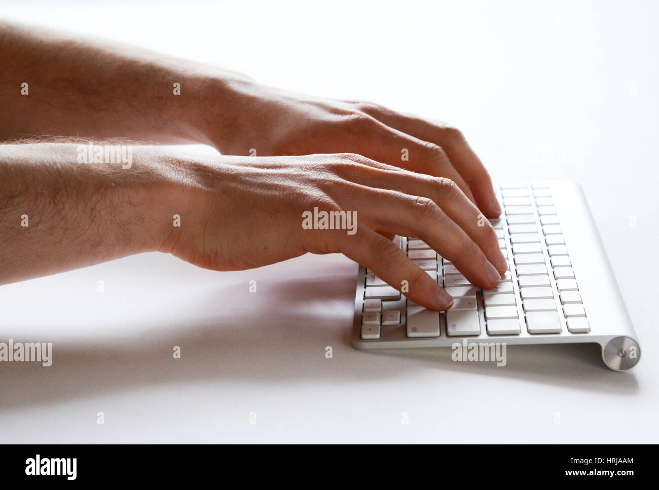 Correct typing position hi-res stock photography and images - Alamy