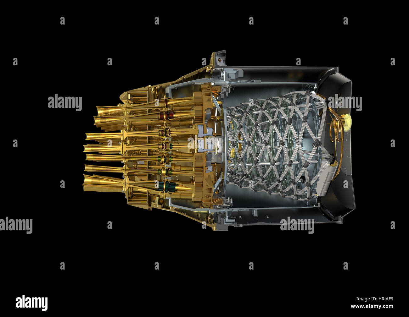 Instruments of Planck Space Observatory Stock Photo - Alamy