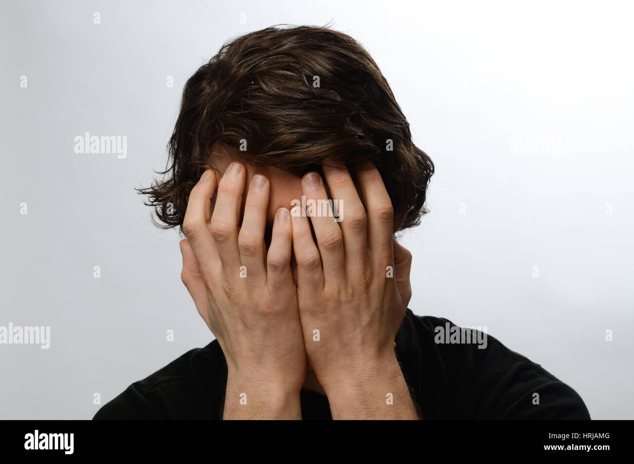 Male face physiology hi-res stock photography and images - Alamy