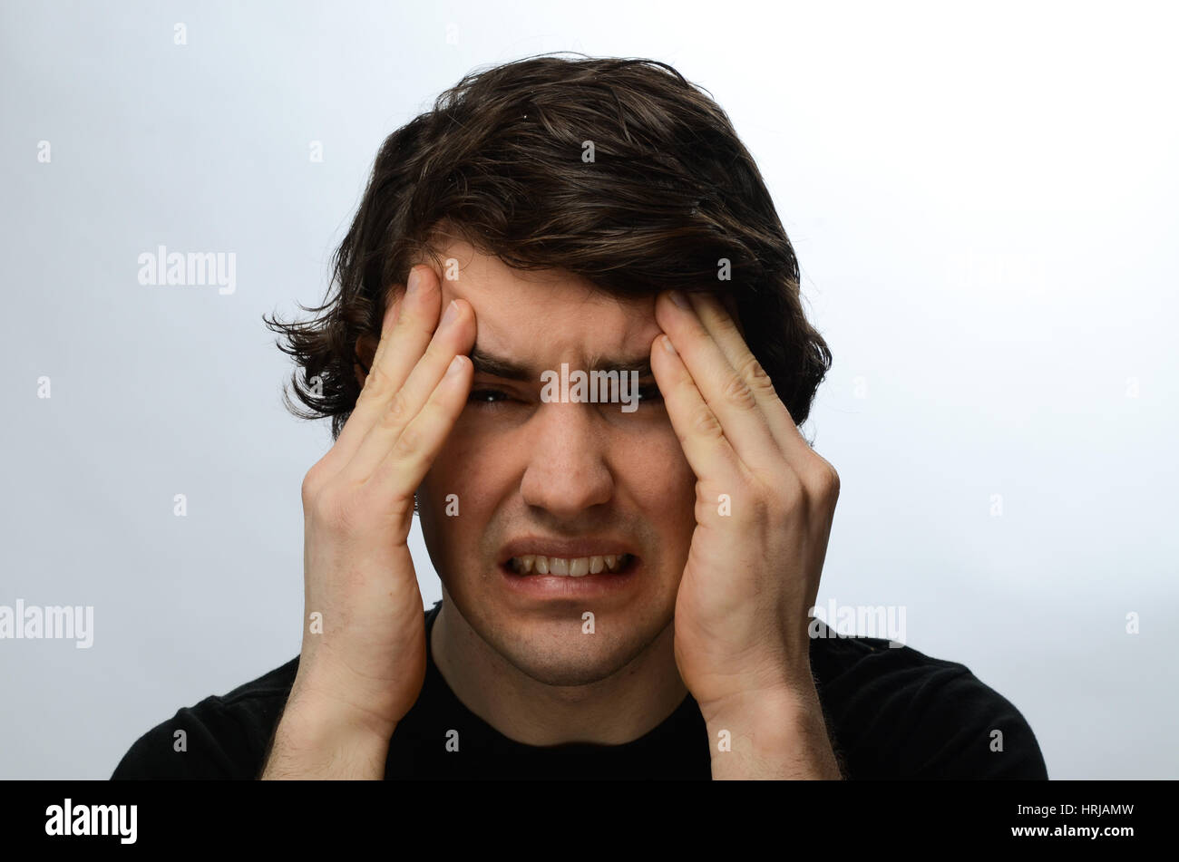 Pained face hi-res stock photography and images - Alamy