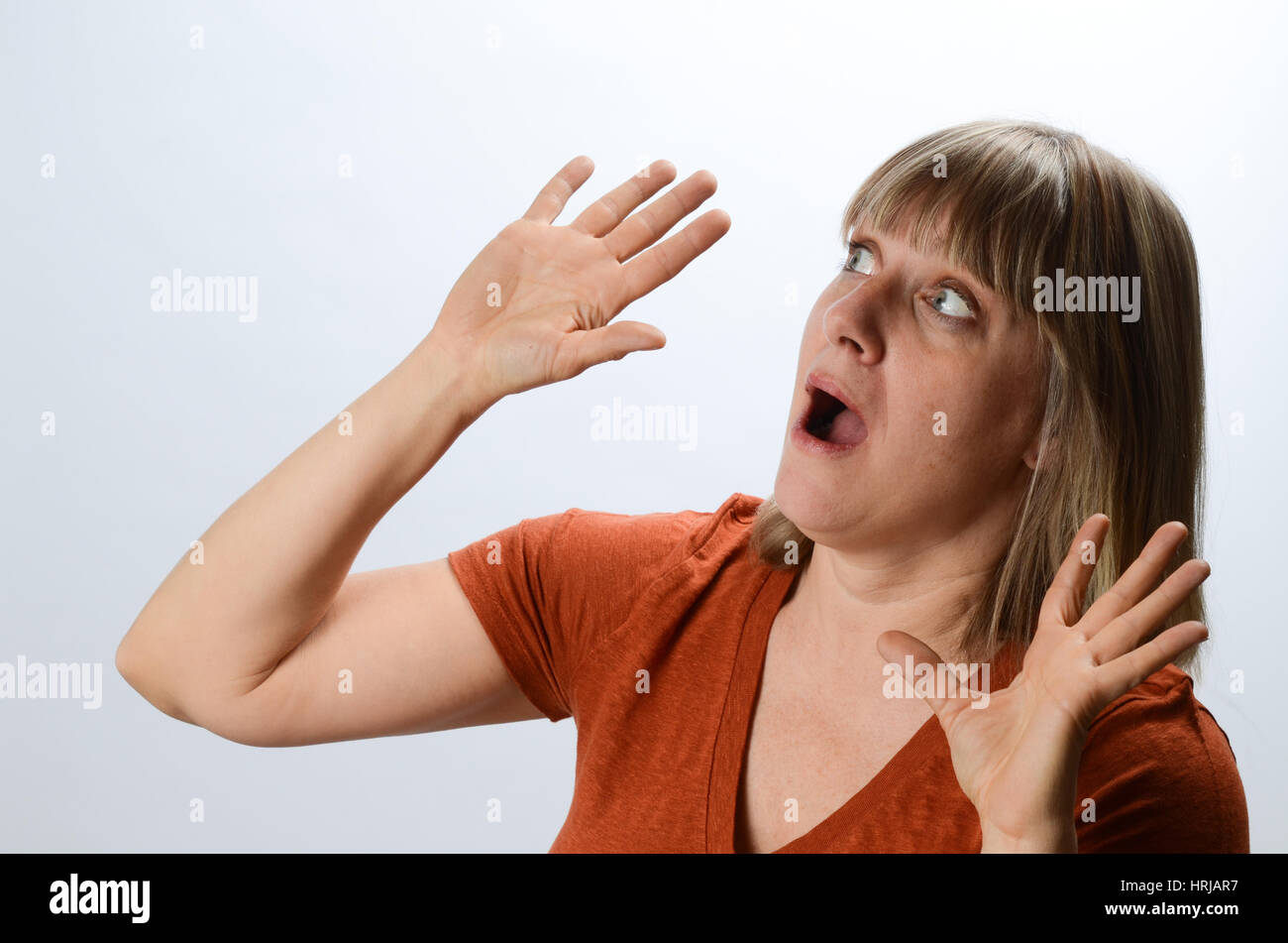 Fearful person hi-res stock photography and images - Alamy