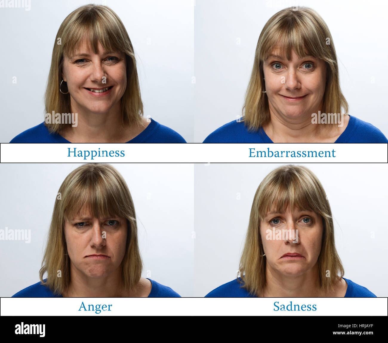 Different Facial Expressions Stock Photo - Alamy Different Facial Expressions Stock Photo - Alamy