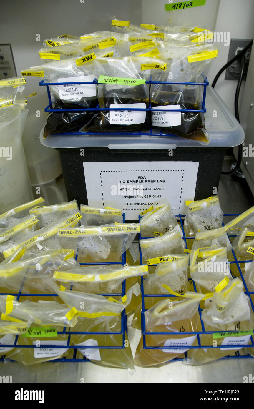 FDA Mobile Lab, Testing for Pathogens Stock Photo - Alamy