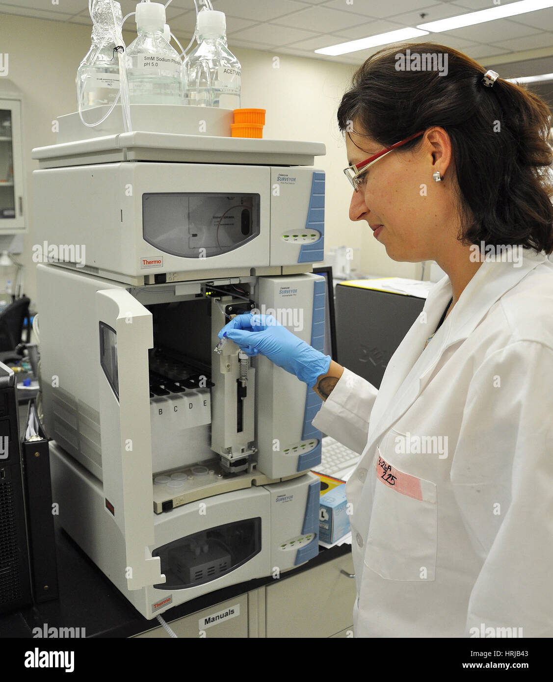 High Performance Liquid Chromatography High Resolution Stock ...