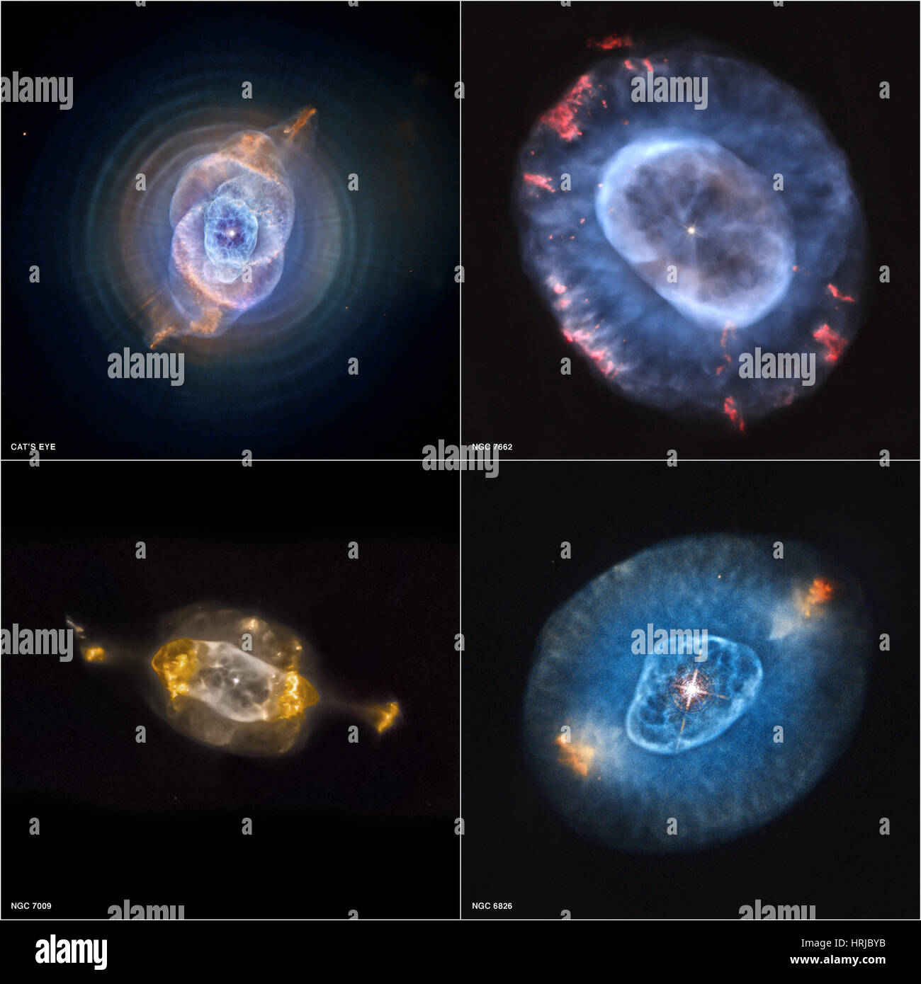 Planetary Nebulas, Optical Stock Photo - Alamy