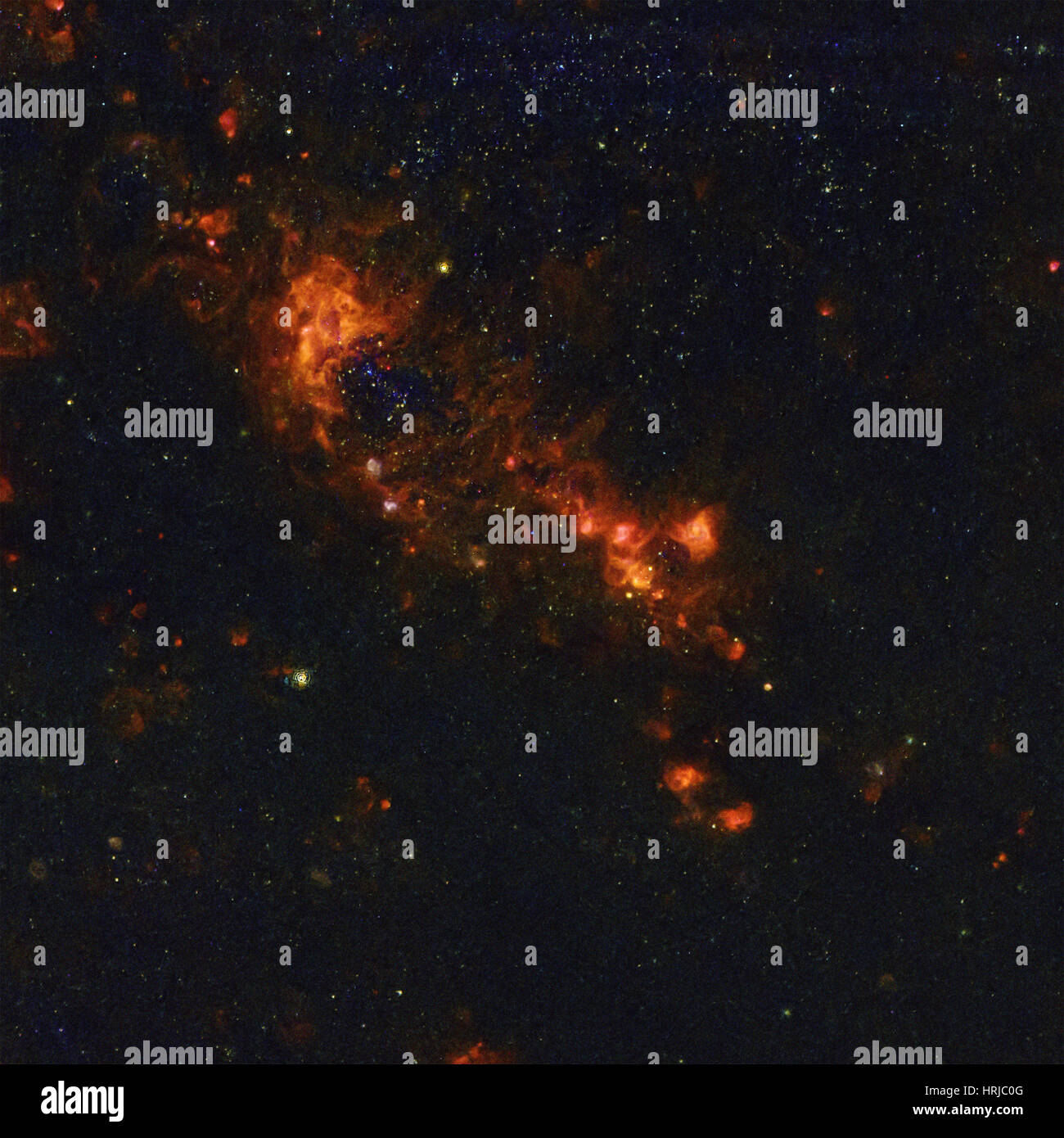 Messier 83 southern pinwheel galaxy hi-res stock photography and images ...