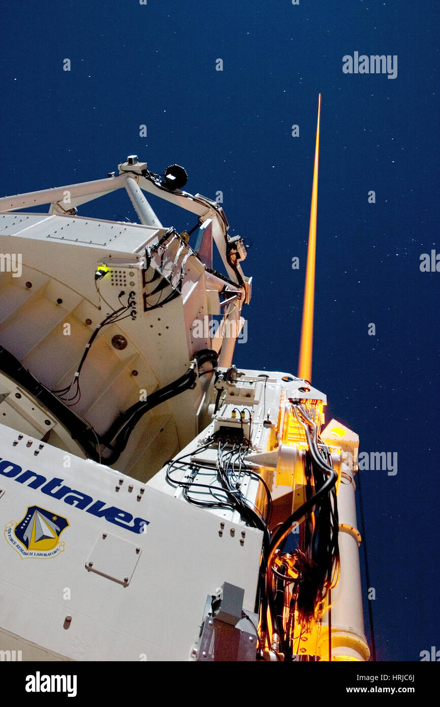 Laser Guide Star Stock Photo - Alamy