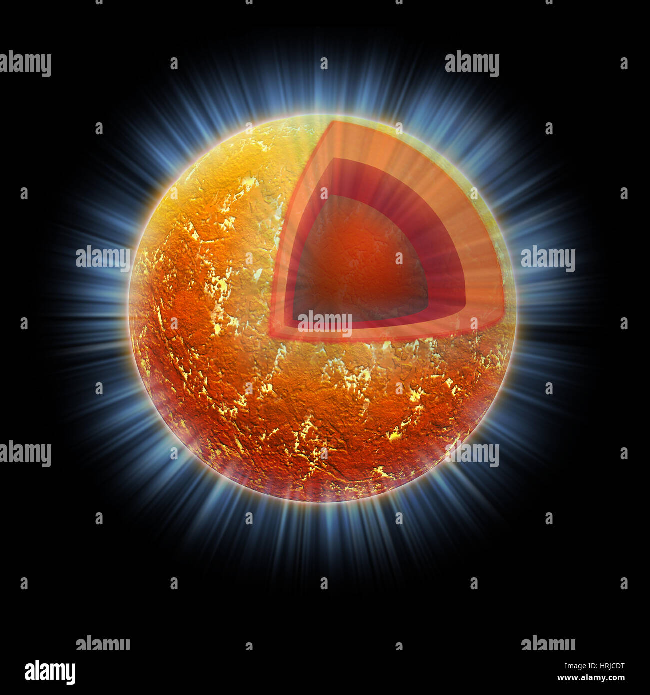 Cassiopeia A, Neutron Star Core Stock Photo - Alamy
