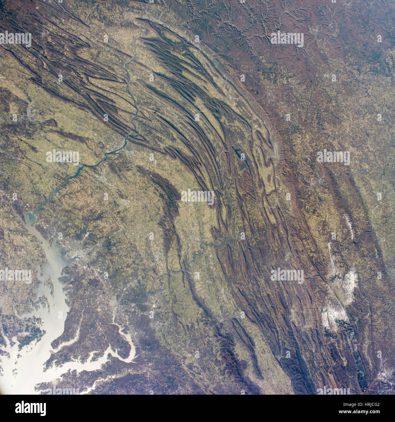 Appalachian mountains satellite hi-res stock photography and images - Alamy