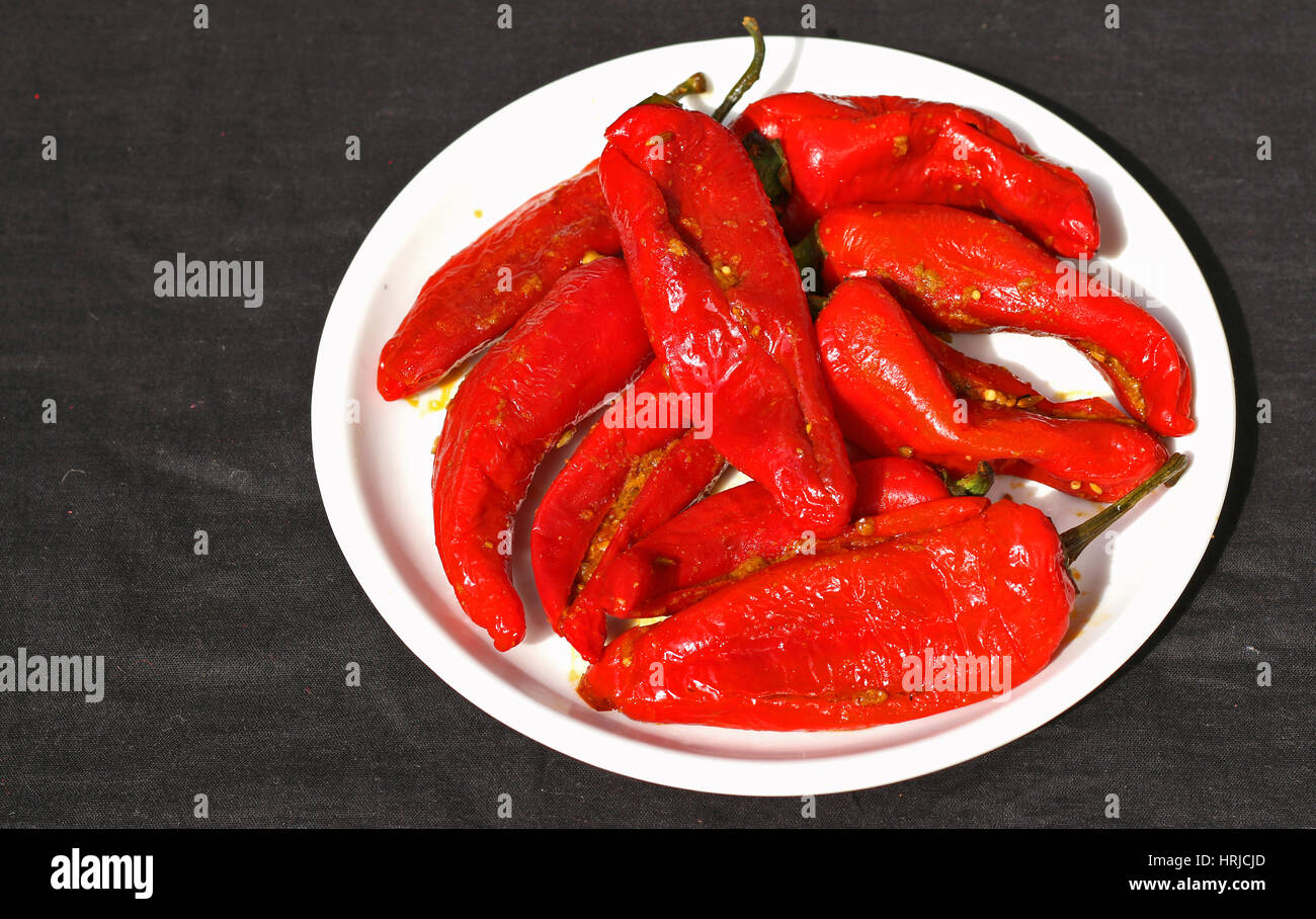 Indian style homemade spicy hi-res stock photography and images - Alamy