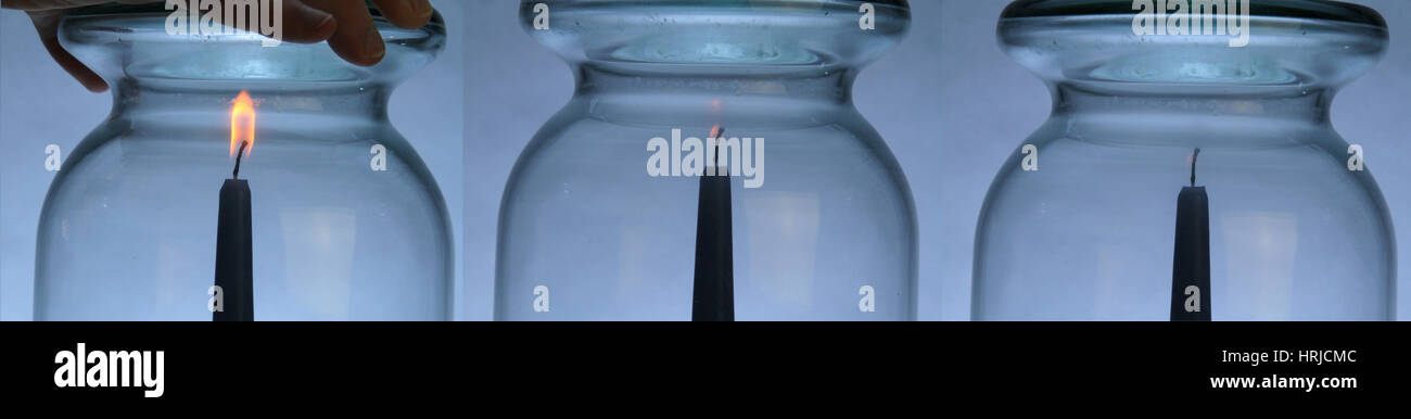Dying candle flame Stock Photo - Alamy