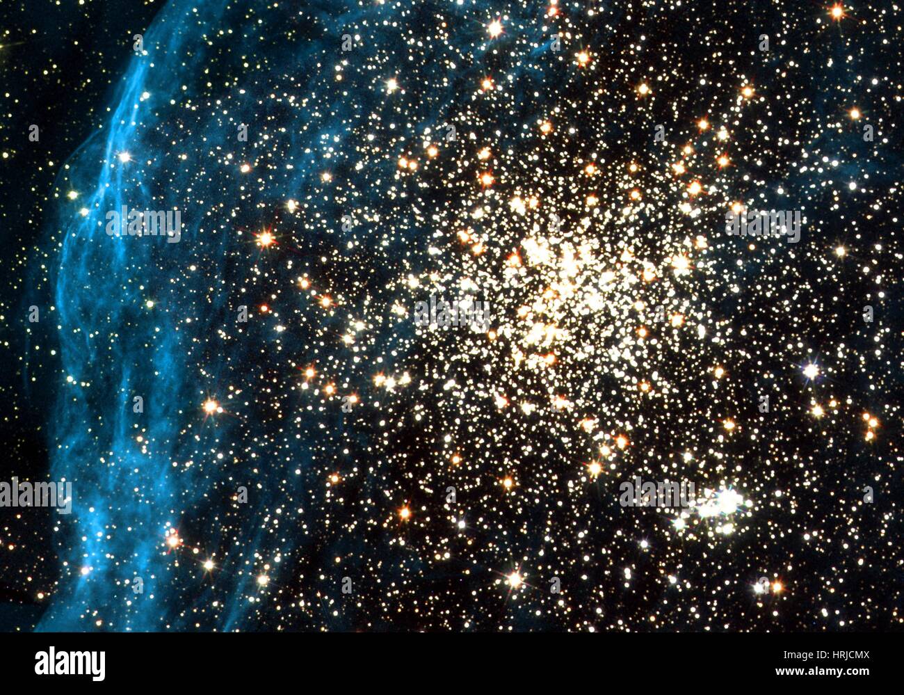 Double Star Cluster NGC 1850 Stock Photo - Alamy