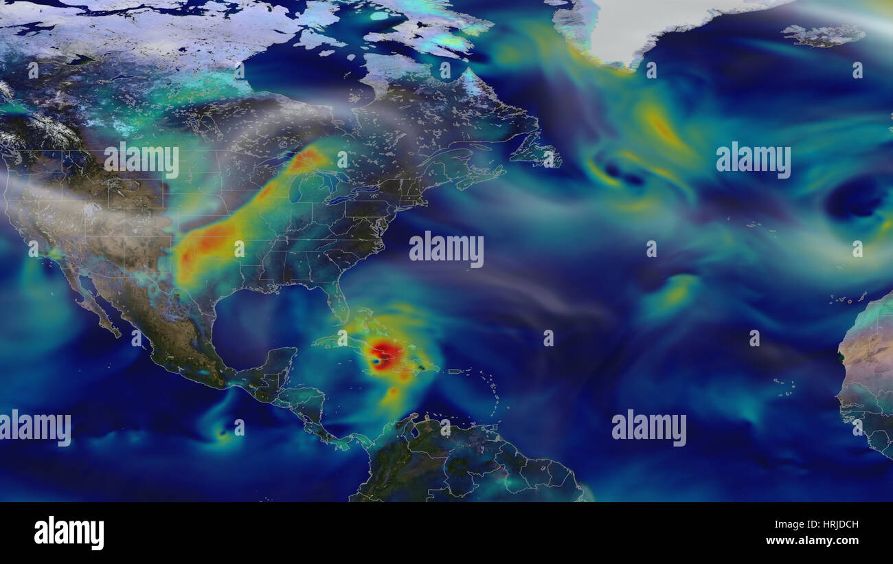 Hurricane sandy satellite image hi-res stock photography and images - Alamy
