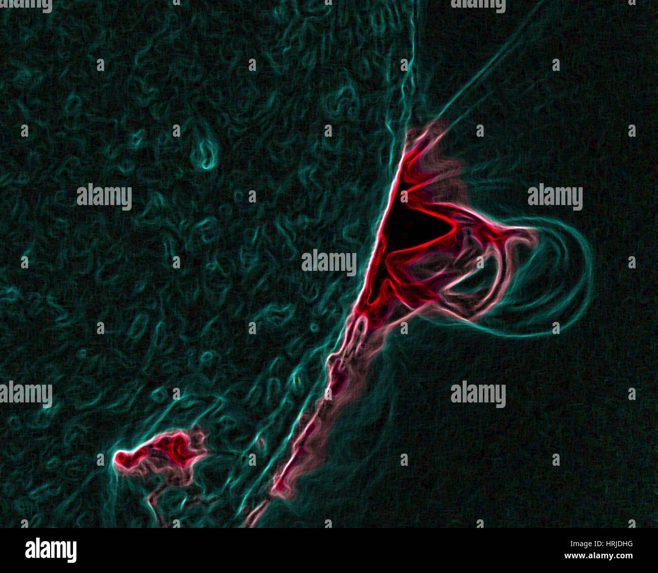 Coronal Mass Ejection, Flux Ropes Stock Photo - Alamy