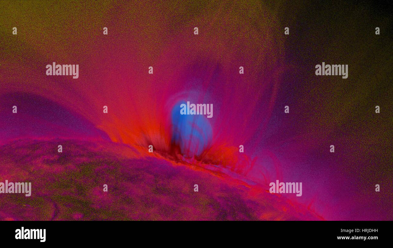 Coronal Mass Ejection, Flux Ropes Stock Photo - Alamy