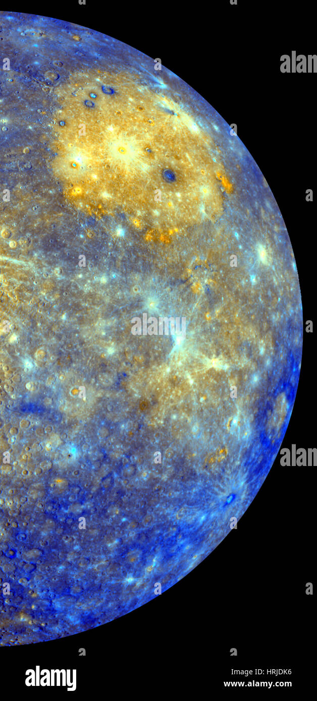 Mercury, Color Mosaic Stock Photo - Alamy