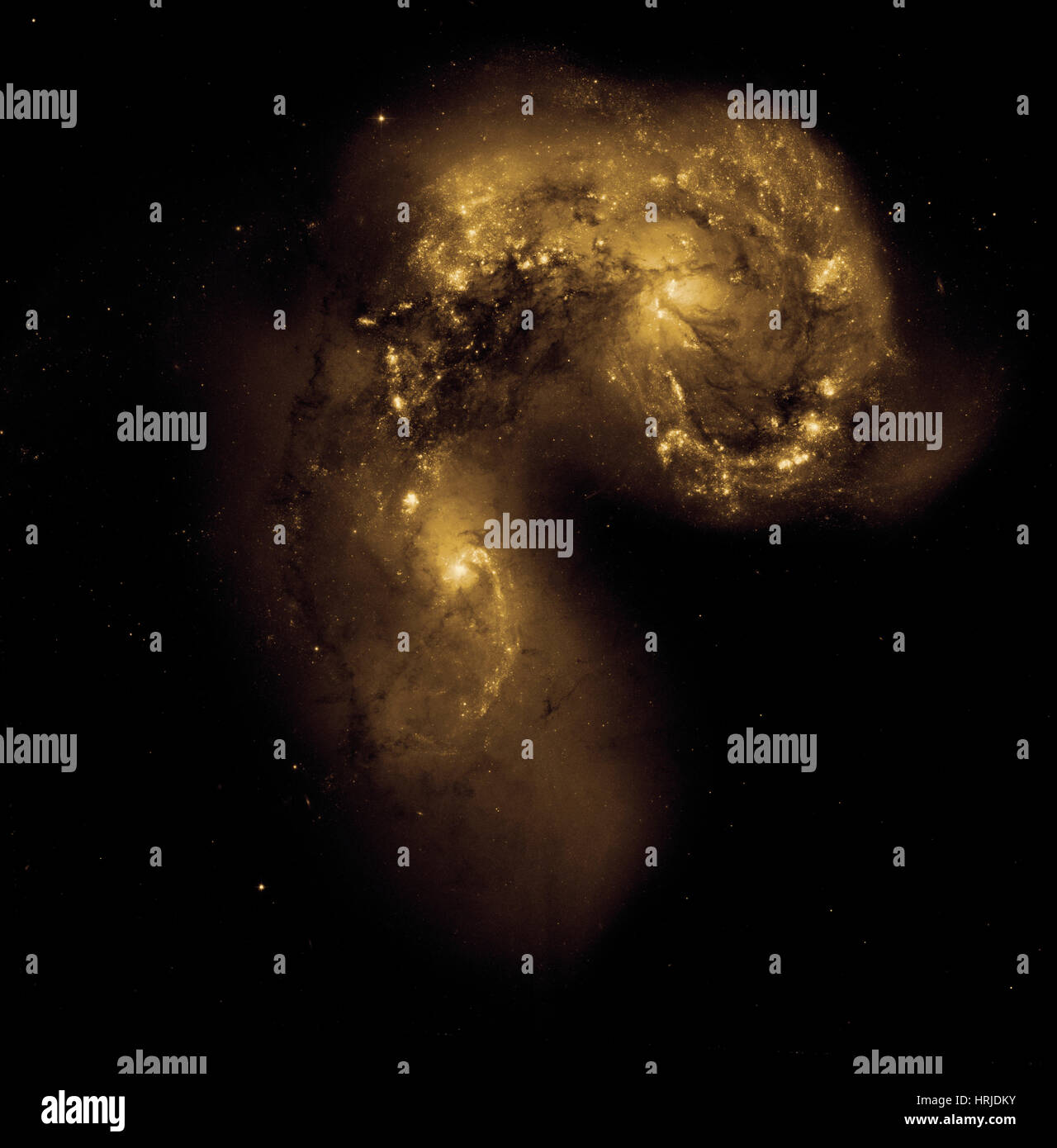 Antennae hst galaxy hi-res stock photography and images - Alamy