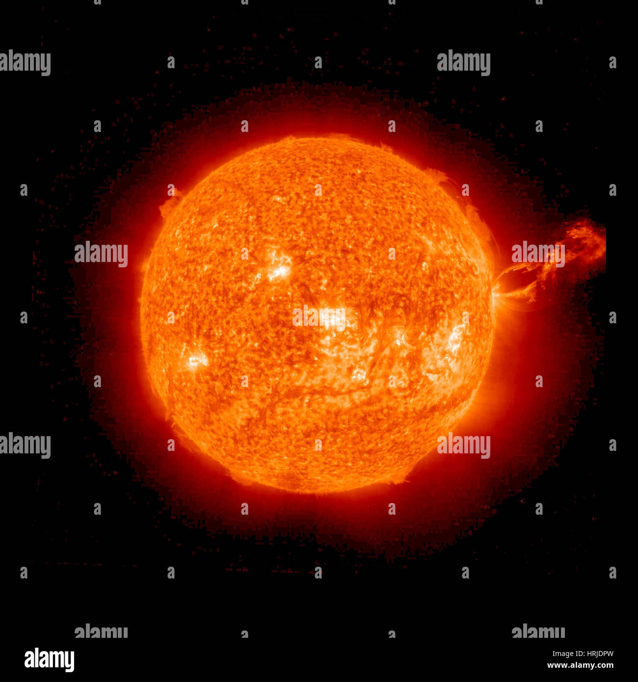 Sun Surface with Prominence, STEREO, 2012 Stock Photo - Alamy