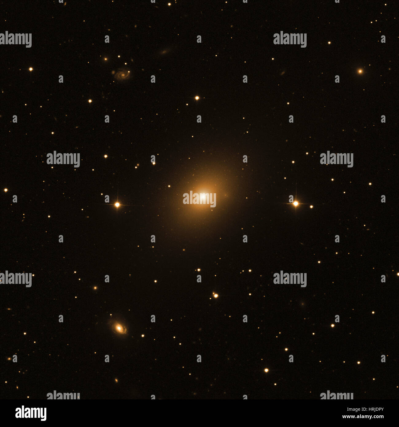 NGC 5813, Elliptical Galaxy, Optical Stock Photo - Alamy