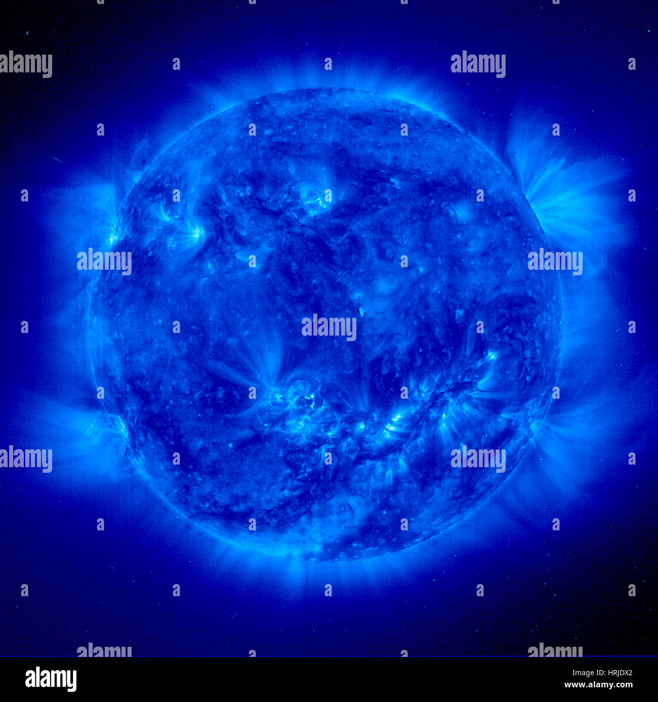 Active Solar Regions, Magnetic Loops, EIT Stock Photo - Alamy